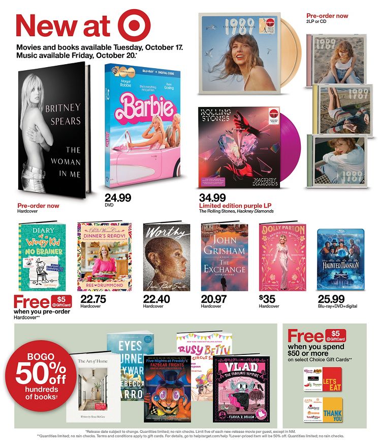 Target Weekly Ad Preview 10/15 thru 10/21